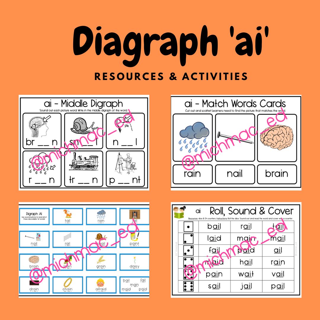 Phonics - Digraph 'ai' | Teaching Resources