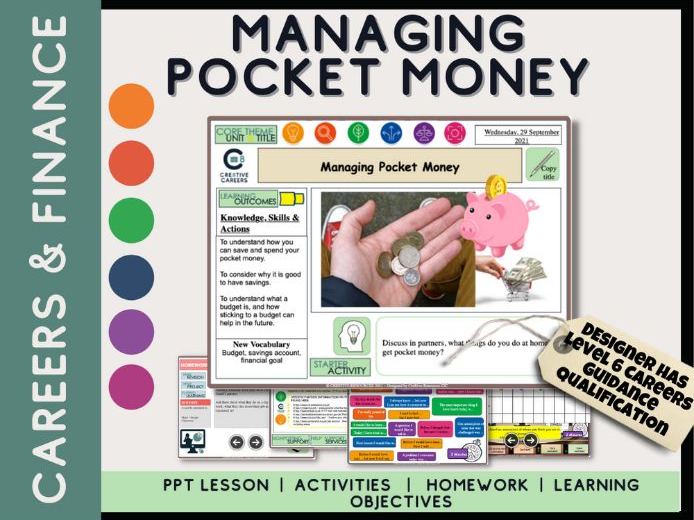 Managing Pocket Money Careers Lesson | Teaching Resources