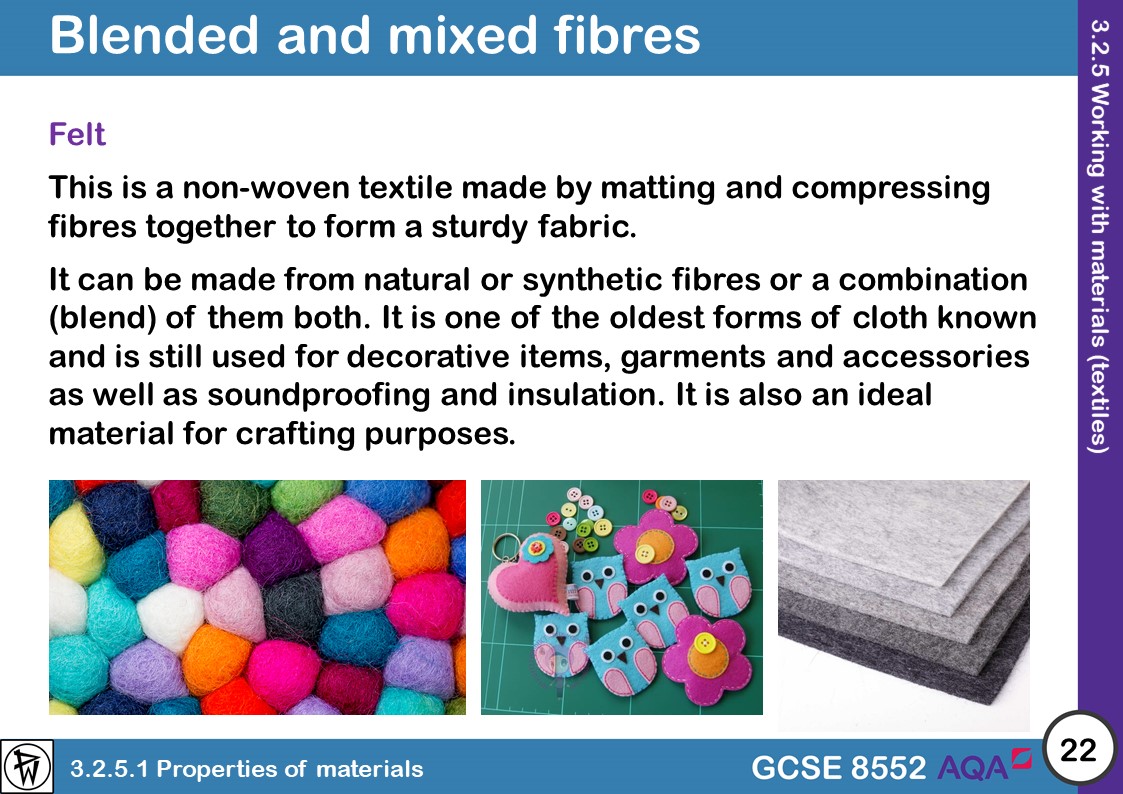 AQA GCSE Design and Technology 3.2: Specialist technical principles ...
