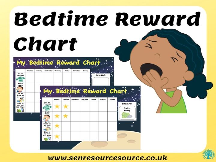 Bedtime Reward Chart | Teaching Resources