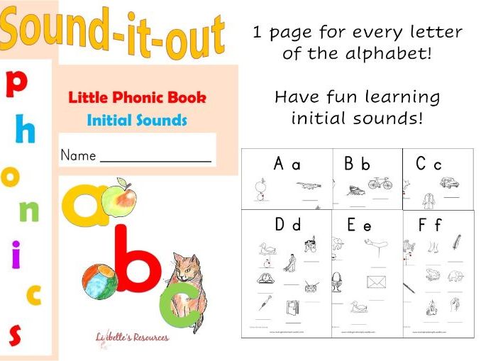 Initial Sounds Phonics Workbook Teaching Resources initial-sounds-phonics-workbook-teaching-resources
