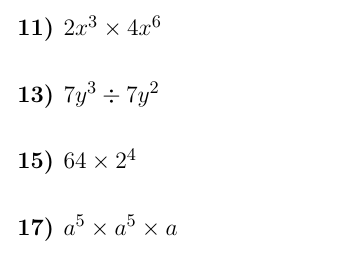 Indices: multiplication and division laws Bundle | Teaching Resources