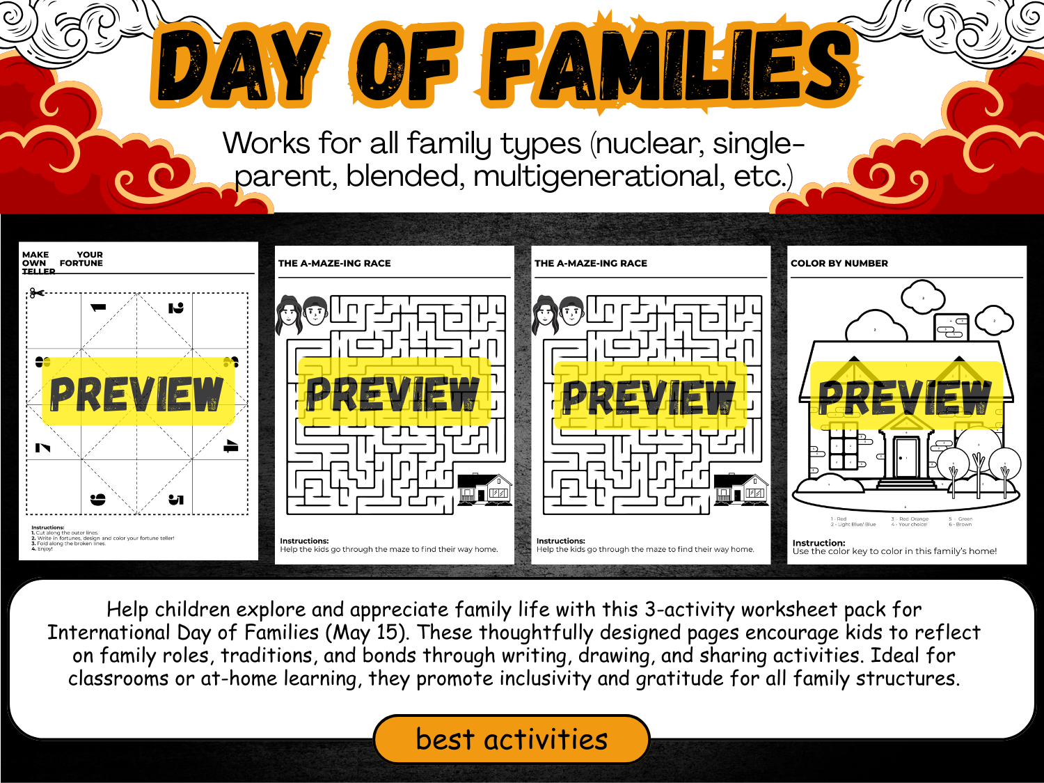 International Day of Families Activity | Teaching Resources