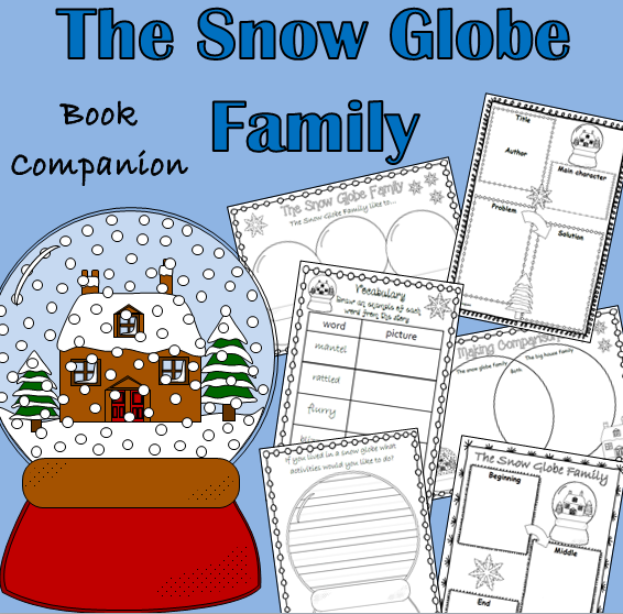 The Snow Globe Family book companion Winter | Teaching Resources