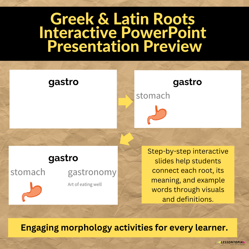 Greek and Latin Roots Vocabulary Activities | List #15 | Prefixes ...
