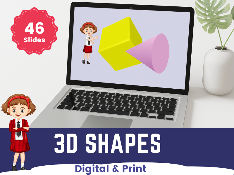 3D Shapes Interactive Digital Maths Lesson And Activities For Year 3 