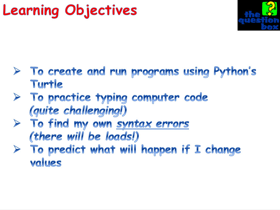 Introducing Turtle Graphics | Teaching Resources