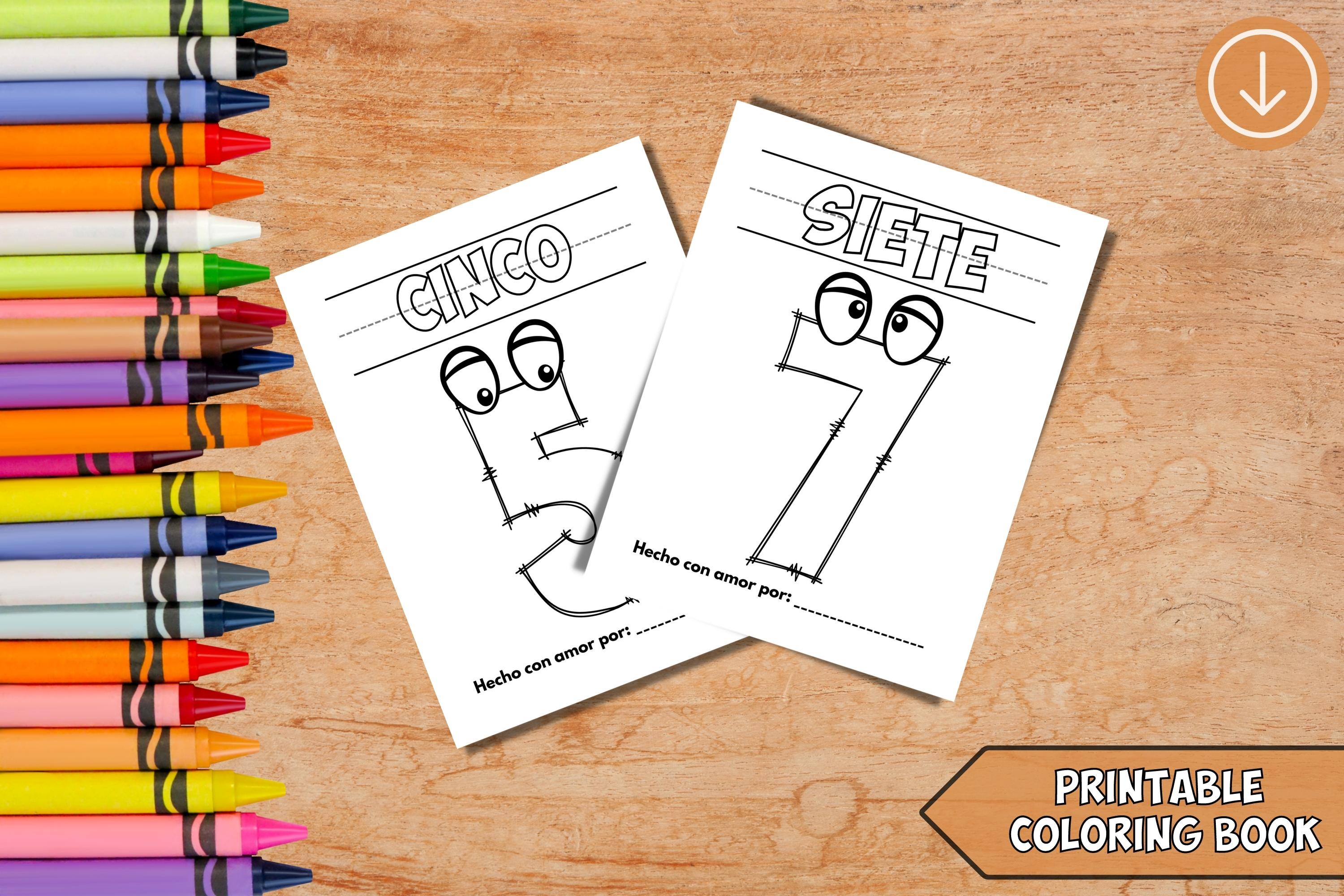 Mi Primer 123 : Números para Colorear y Contar (Imprimible) | Teaching ...