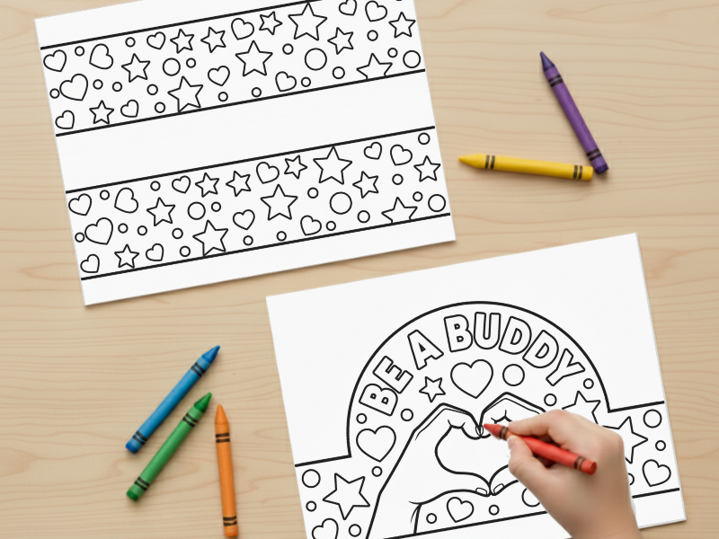 Bullying Prevention Month Crown Hat Craft, Anti Bullying Activities ...