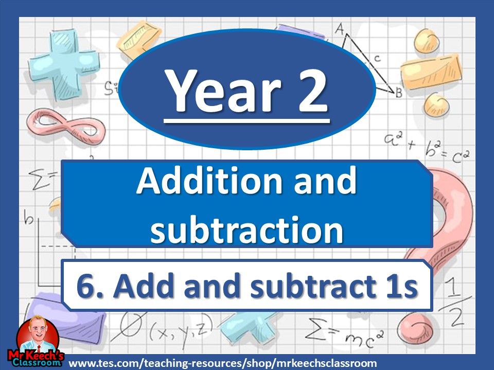 Year 2 Addition And Subtraction Add And Subtract 1s White Rose