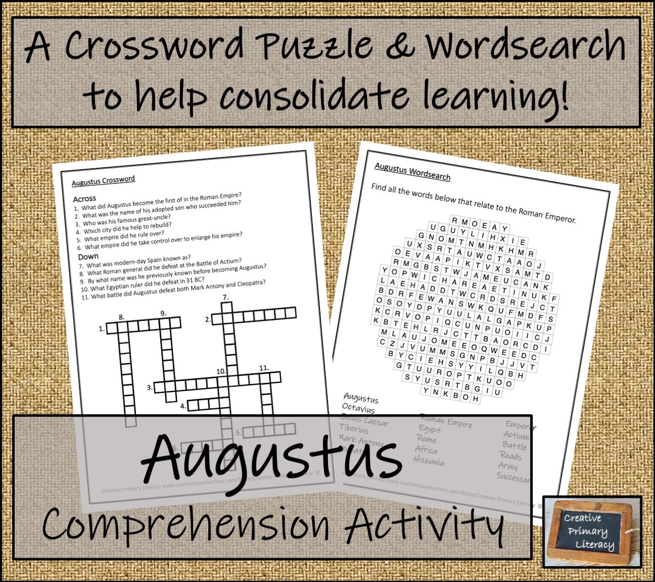 Year 5 or Year 6 Augustus Biography Writing Unit | Teaching Resources