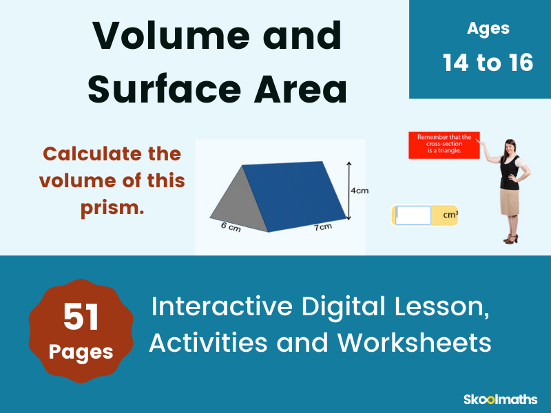 Volume and Surface Area - Key Stage 3 | Teaching Resources