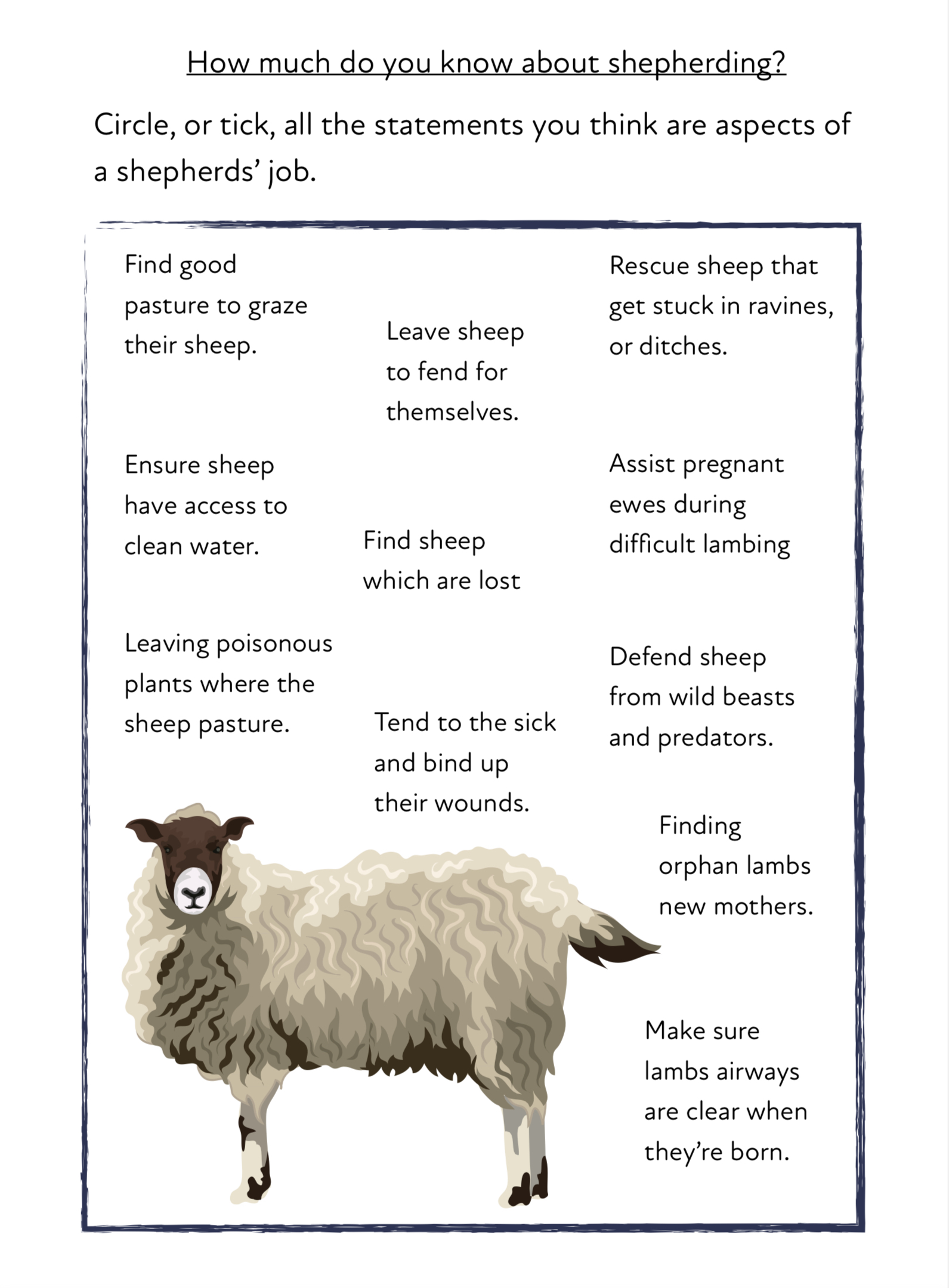 While Shepherds Watch Their Flock By Night: The Christmas Story (8-12 ...