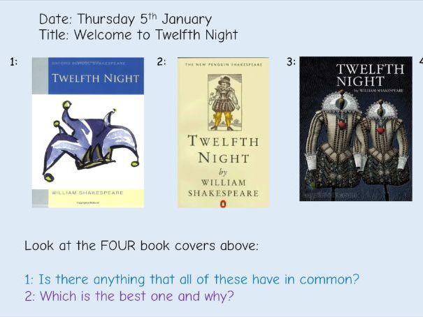 Twelfth Night FULL Scheme of work for Year 8 | Teaching Resources