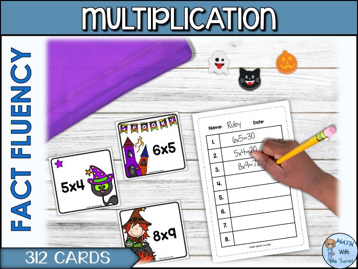 Halloween Multiplication Flashcards and Activities | 0 - 12 | Teaching ...