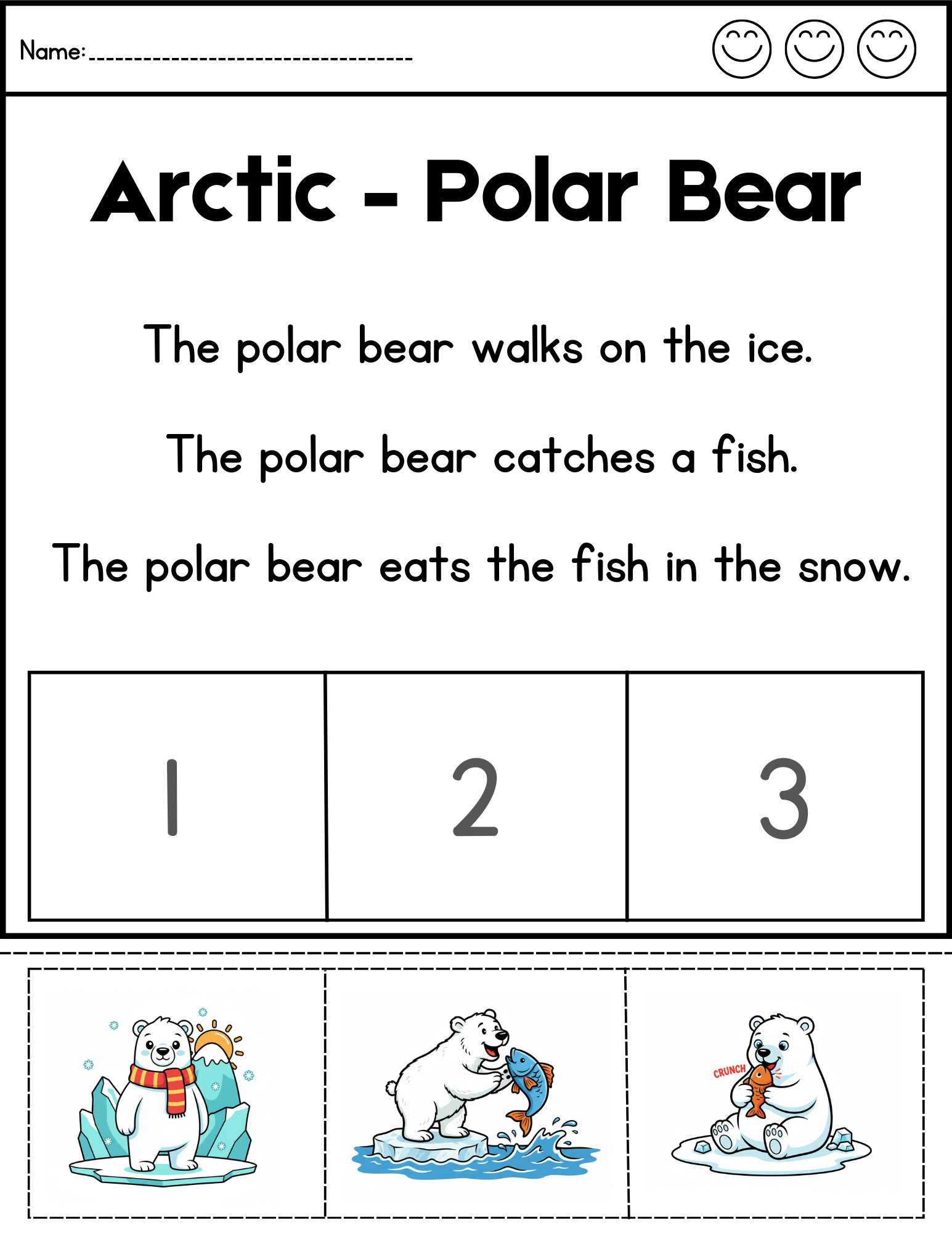 Animal Habitat Sequencing Reading Comprehension Passages (Cut & Paste ...