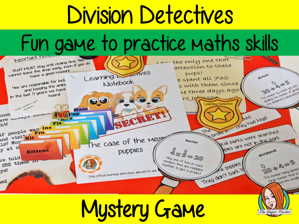 Division Practice Game Teaching Resources