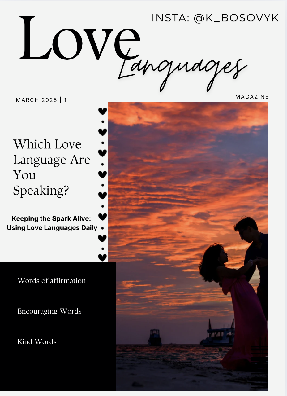 The "Love Languages" education and reflective magazine | Teaching Resources