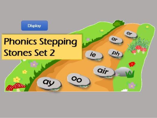 KS1 Phonics Practise - Stepping Stones | Teaching Resources