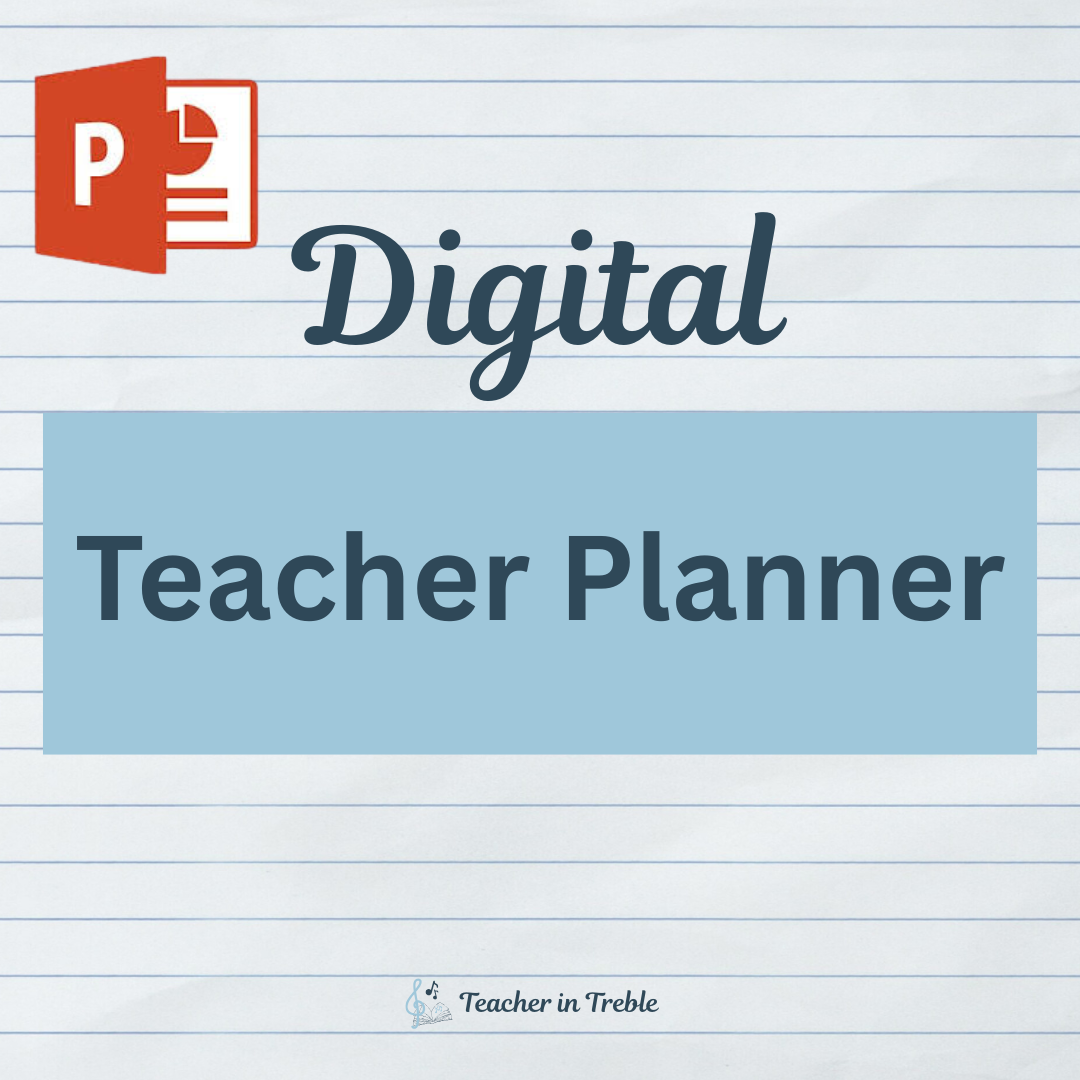 Digital Teacher Planner 2025-26 (Weekly; PPT) | Teaching Resources