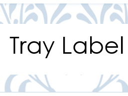 Tray Labels | Teaching Resources