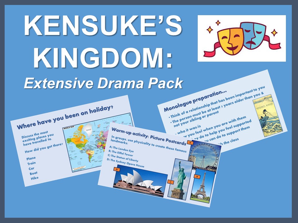 Kensuke's Kingdom by Michael Morpurgo: Extensive Drama resource pack ...