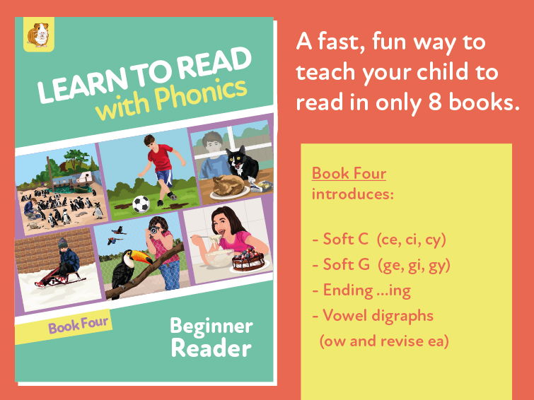 Learn To Read With Phonics: Beginner Reader Books 3 & 4 | Teaching ...