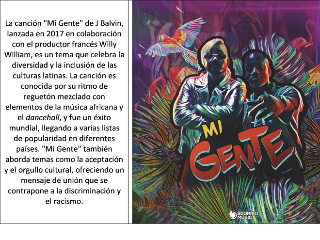 Canción - J Balvin - Mi gente - El racismo y el multiculturalismo - A ...