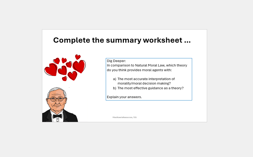 Situation Ethics - Summary and Revision | Teaching Resources