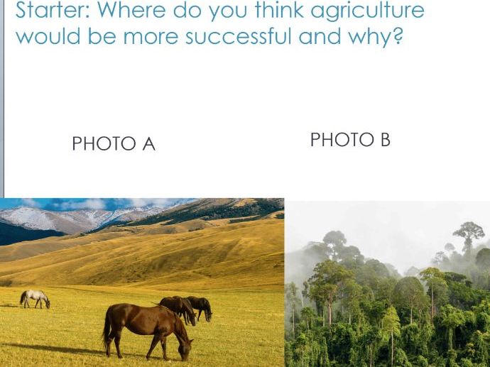 ESS Unit 5 Soil systems, terrestrial food production systems and ...