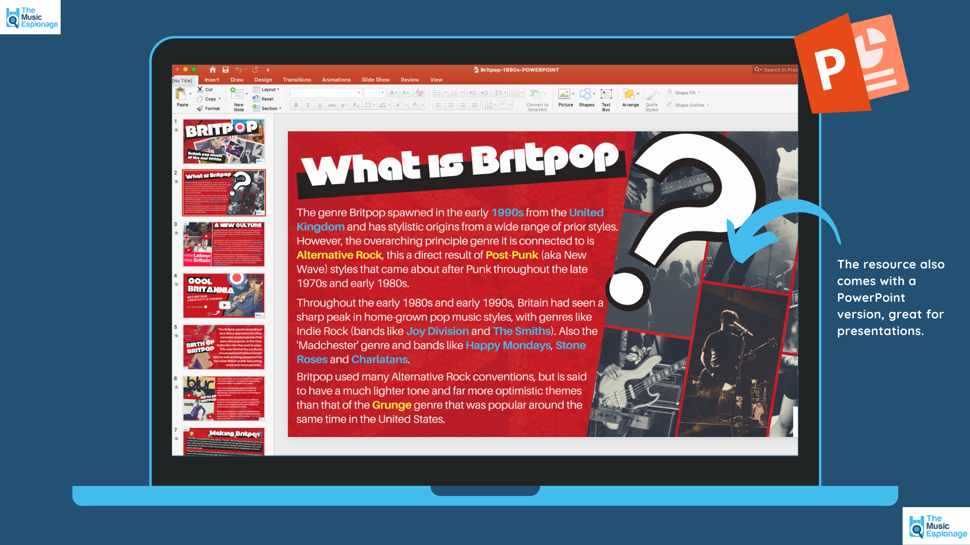 Britpop 1990s Music FULL LESSON Distance Learning Teaching Resources Britpop 1990s Music FULL LESSON Distance Learning Teaching Resources
