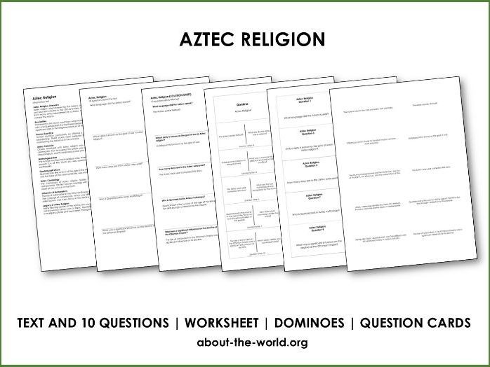 Aztec Religion | Teaching Resources