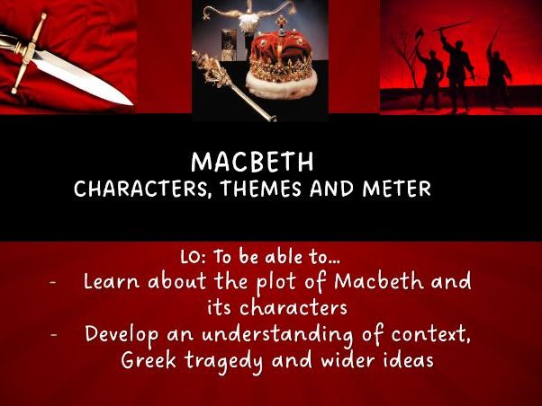 Macbeth Powerpoint- GCSE Themes, Characters, Context + More | Teaching Resources