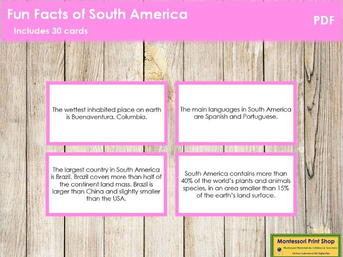 Primary south america resources