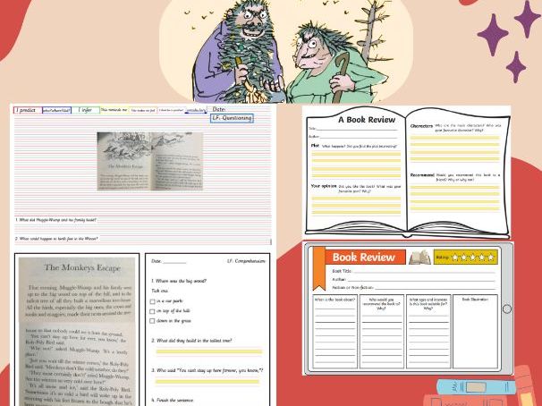 Y3 The Twits reading comprehension (full book) | Teaching Resources