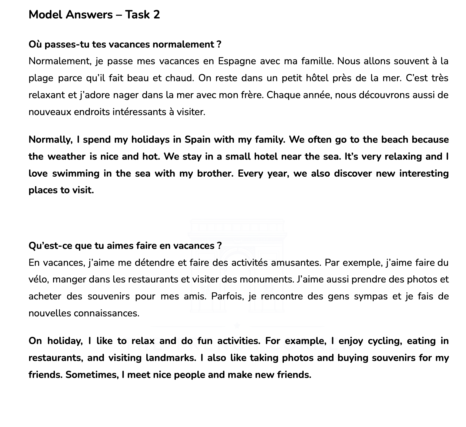 FREE 2026 Pearson Edexcel GCSE French – Speaking Task 1: Read Aloud ...