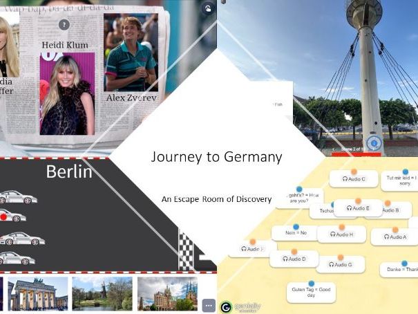 An introduction to Germany Escape Room/ WebQuest | Teaching Resources