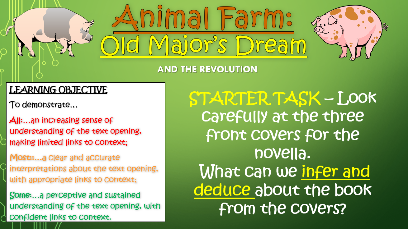 Old Major Animal Farm