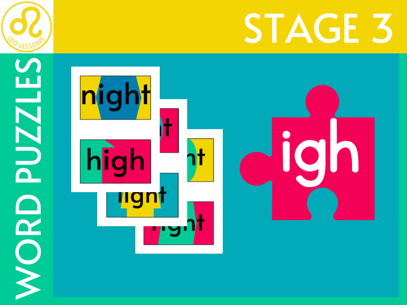 Stage 3 phonics word puzzle bundle 12 sounds | Teaching Resources