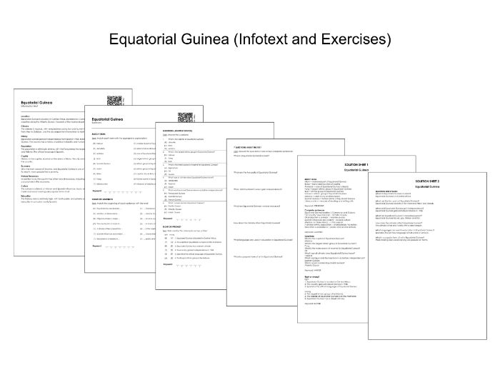 Equatorial Guinea (Infotext and Exercises) | Teaching Resources
