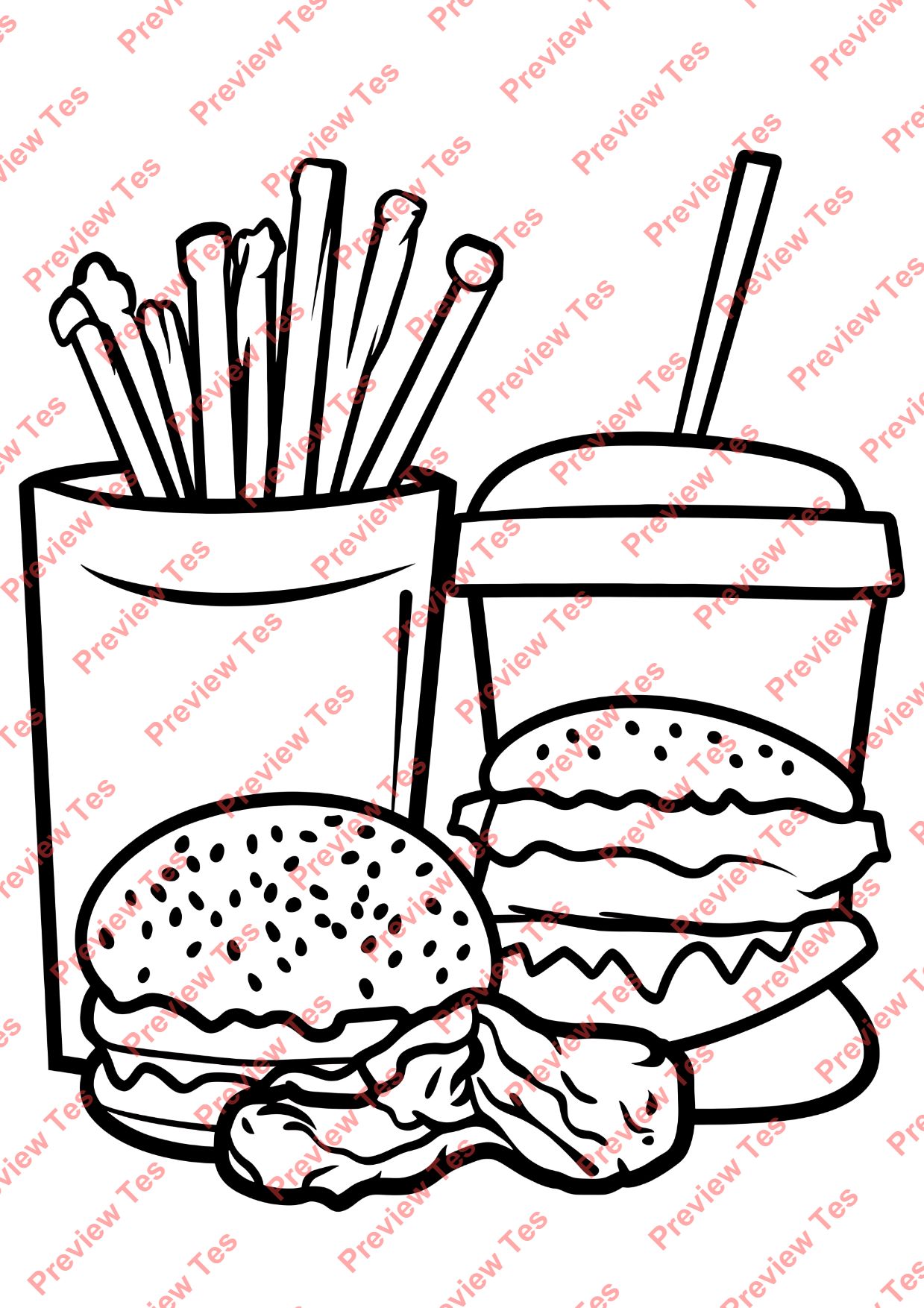 Food Colouring Pages | 50 Fun Printable Sheets for Kids | Fruits ...