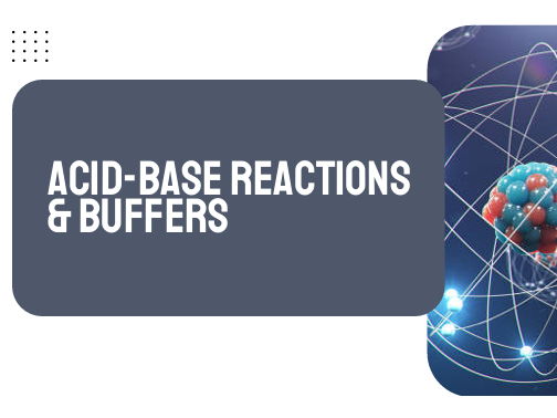 AP Chemistry Unit 8: Acid-Base Reactions and Buffers | Teaching Resources