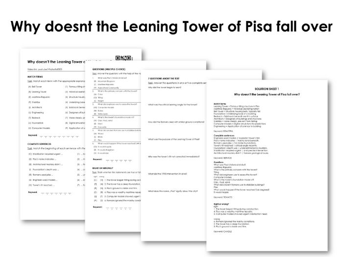 Leaning Tower Of Pisa Leans