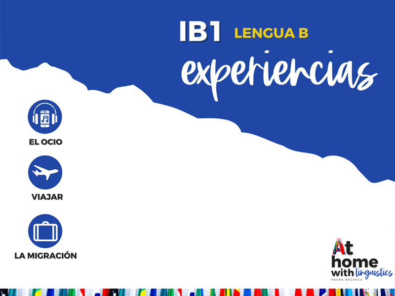 Spanish Vocabulary List Experiences IB1 - Lengua B | Teaching Resources