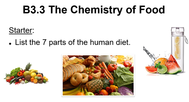 B3.3 The chemistry of food | Teaching Resources