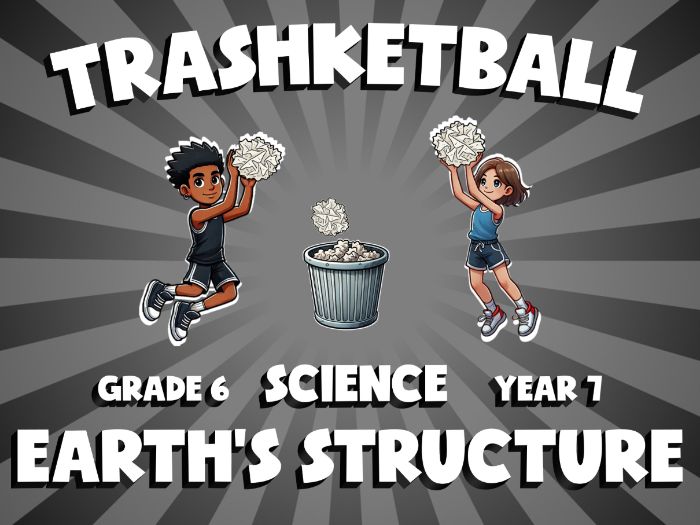 Earth’s Structure TRASHKETBALL Science Game | No-Prep Year 7 Review ...