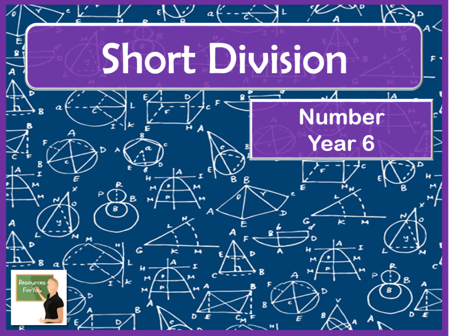 Maths Short Division Method Year 6 Interpreting Remainders In 