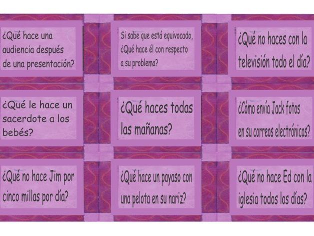 Present Simple Tense Spanish 4 Worksheet-2 Game-1 Exam Bundle ...