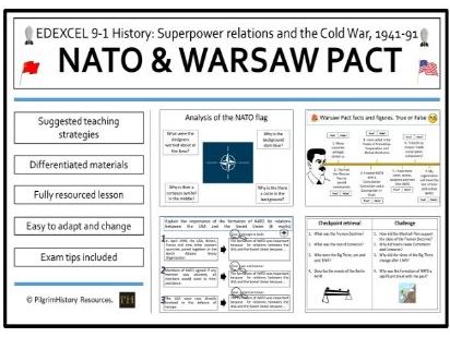 NATO and the Warsaw Pact | Teaching Resources