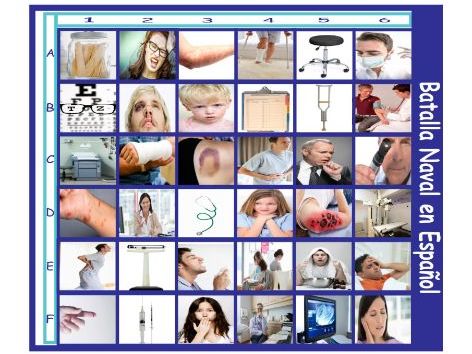Doctors, Illnesses, and Injuries 6 Spanish Photo Game Bundle | Teaching ...